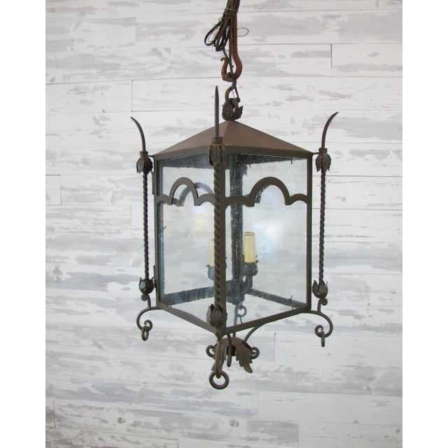 Italian Style Exterior Lantern | Chairish