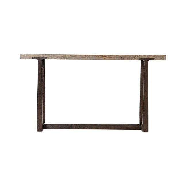 Chevron Modern Console Table Chairish