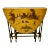 English Traditional Chinoiserie Hand Painted Gate Leg Table | Chairish