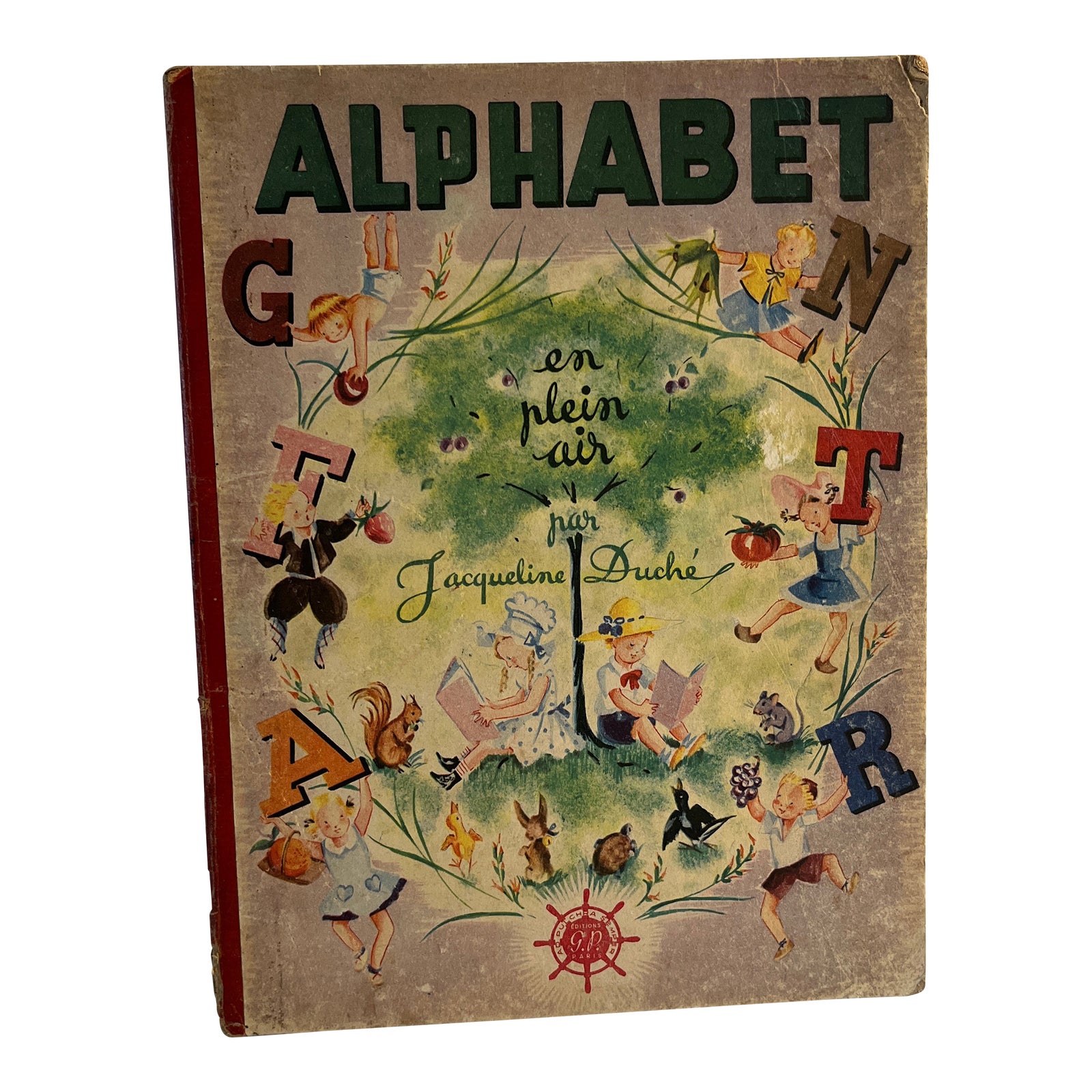 1946 French Alphabet Book | Chairish