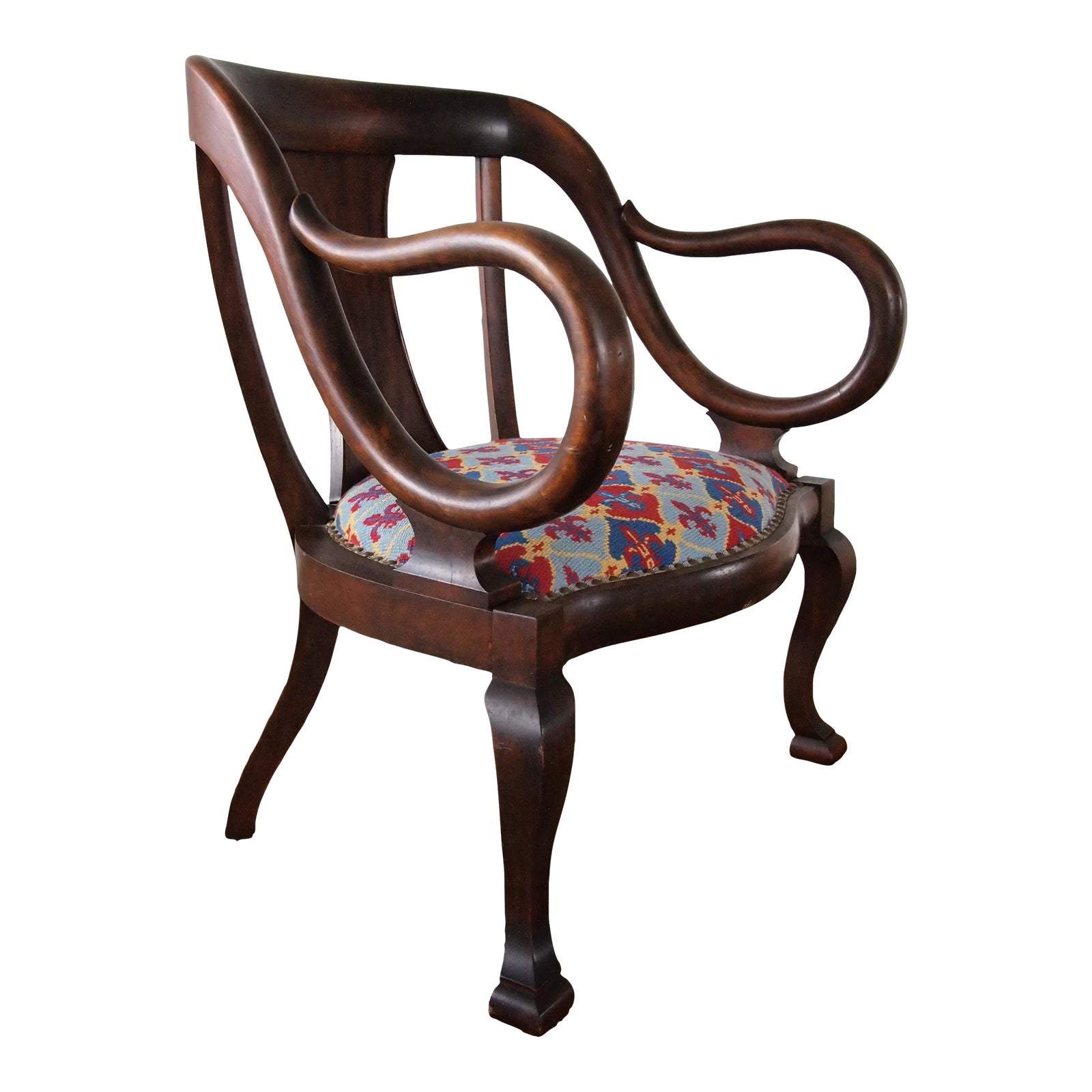 Early 1900s Antique Mueller & Slack Co Empire Neoclassical Regency ...
