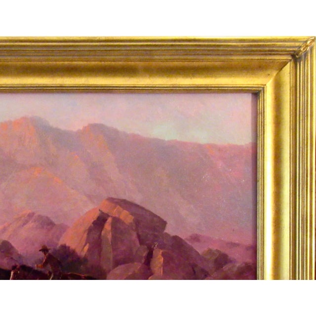 Charles Damrow Western Scene, c.1960 | Chairish