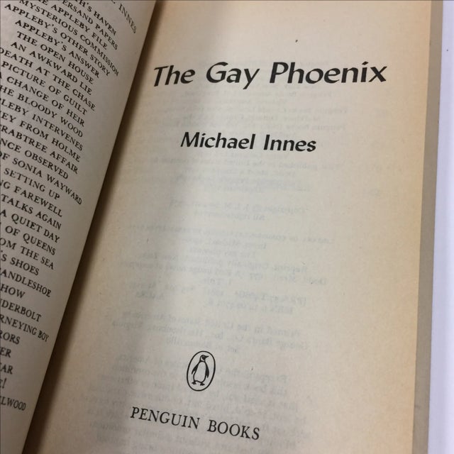 Vintage Novels by Michael Innes - A Pair | Chairish
