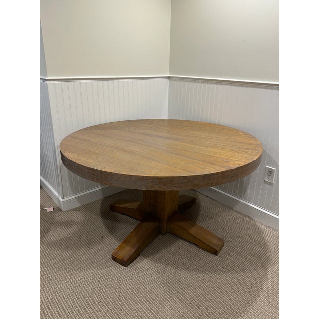 Palecek Madison Round Dining Table | Chairish