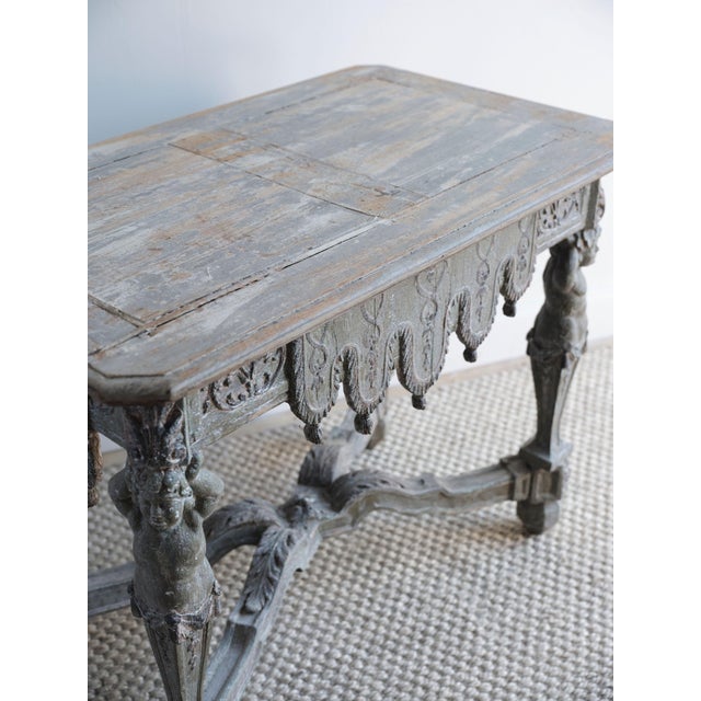 19th Century Pinewood Renaissance Style Table, Circa 1880 | Chairish