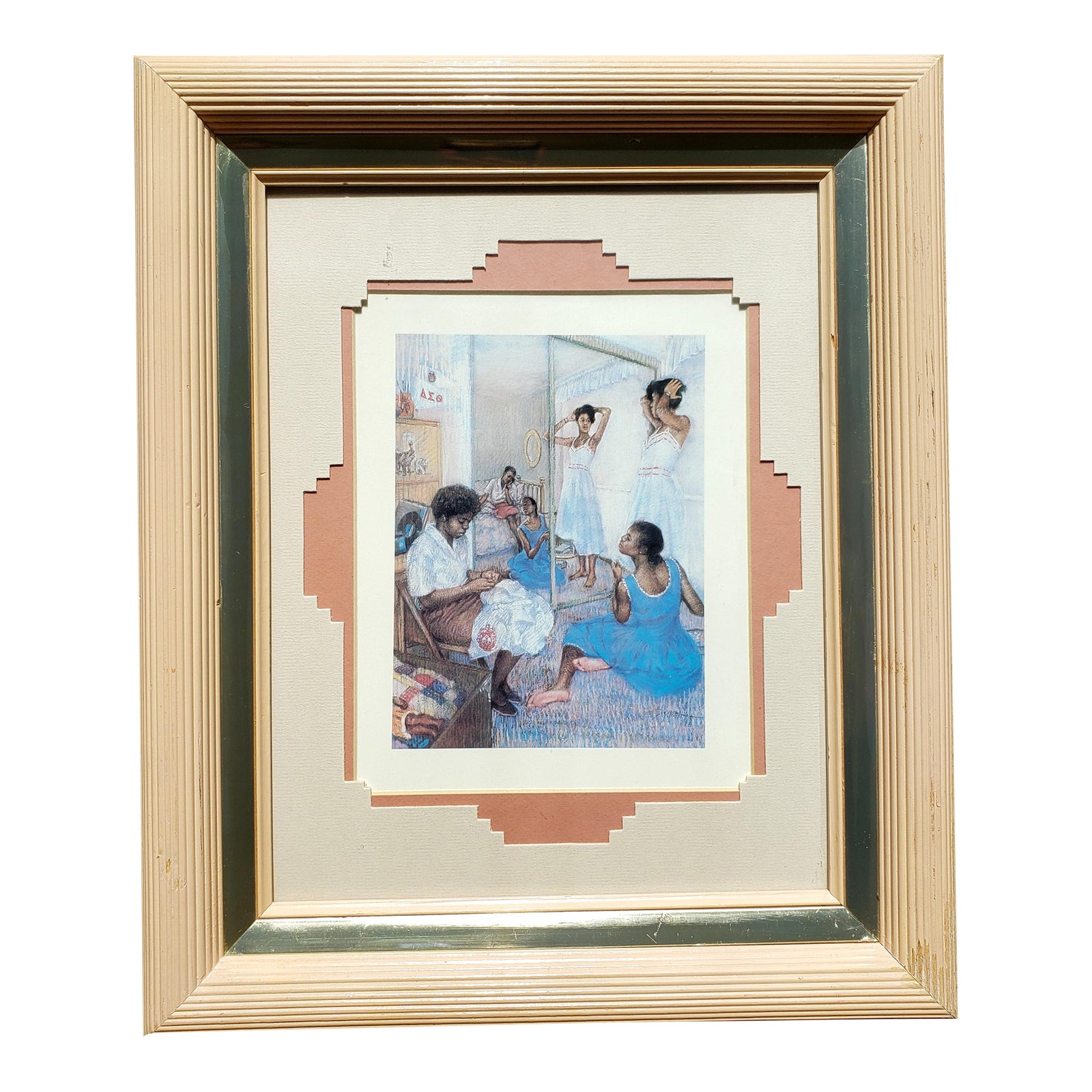 1988 Brenda Joysmith "Delta Girls" Framed Print Signed | Chairish