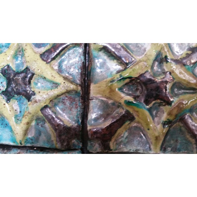 1970s Ceramic Tile Art | Chairish