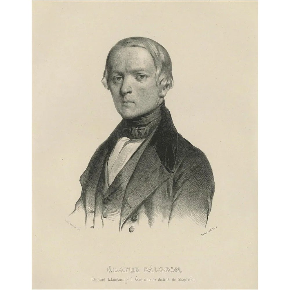 After Girard, Icelandic Portrait of Ólafur Pálsson from Skaftafell ...