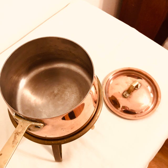 Vintage Paul Revere Chafing Dish Fondue Pot | Chairish