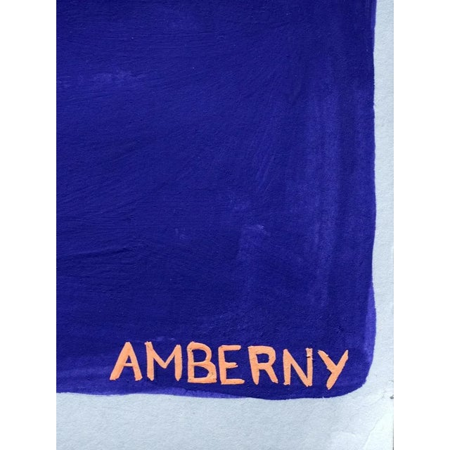 Aurore Amberny, L'océan des tempêtes, 2021, Gouache | Chairish