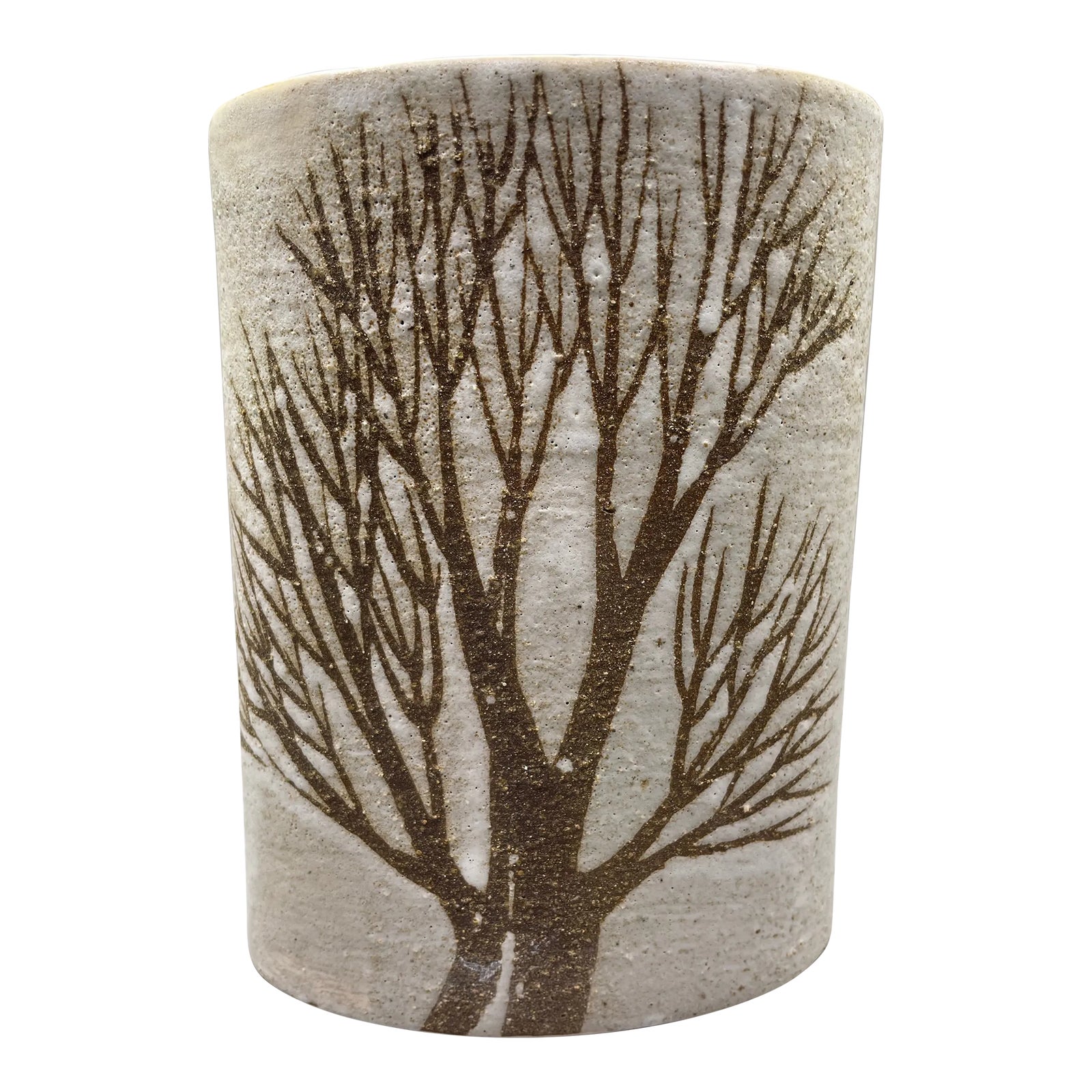Late 20th Century Andersen Design Studio Maine Ceramic Pottery Tree ...