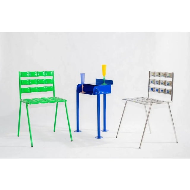 Stainless Steel Cosmic Chair by Metis Design Studio | Chairish