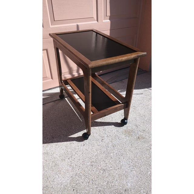 1980s Vintage Retro Rolling Bar Cart | Chairish