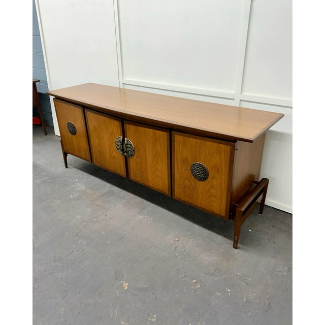 1960s Vintage Asian Modern Sideboard by Helen Hobey for Baker | Chairish