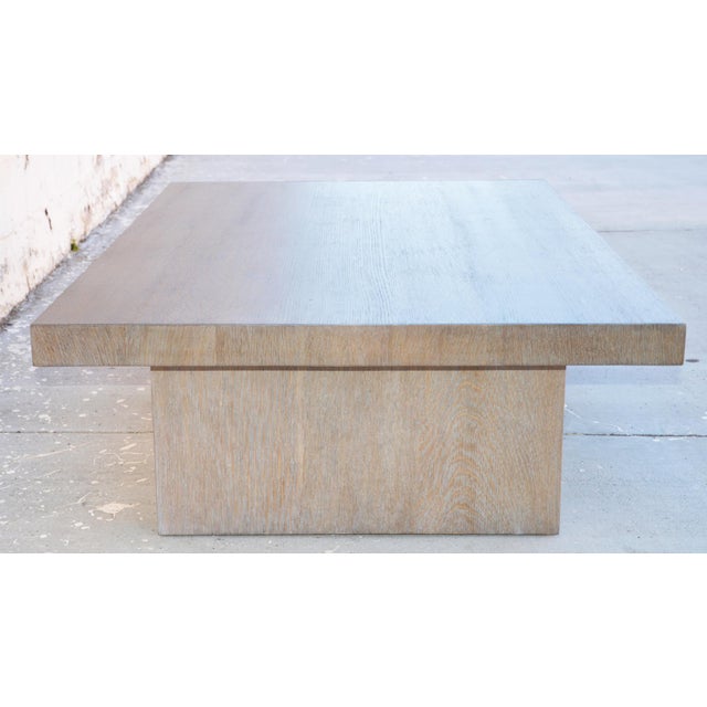 Rift Sawn Oak Coffee Table Made to Order by Petersen Antiques | Chairish