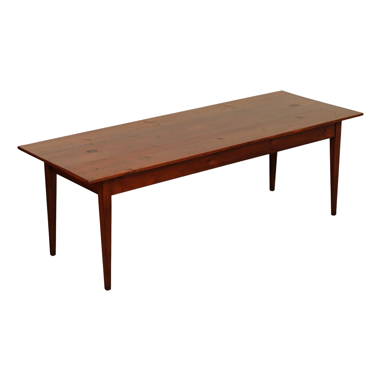 Stephen Von Hohen Quality Bucks County Farmhouse Pine Dining Table ...