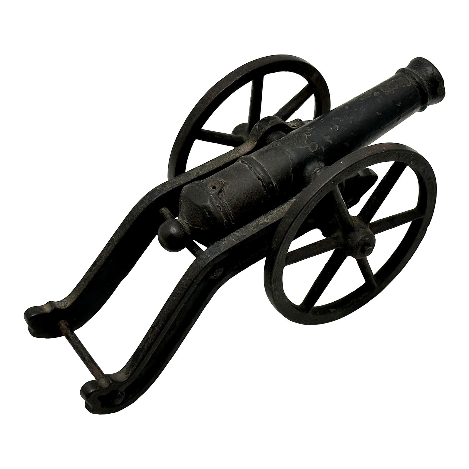 Unusual Antique Late 19th Century American Articulated Cast Iron Civil ...