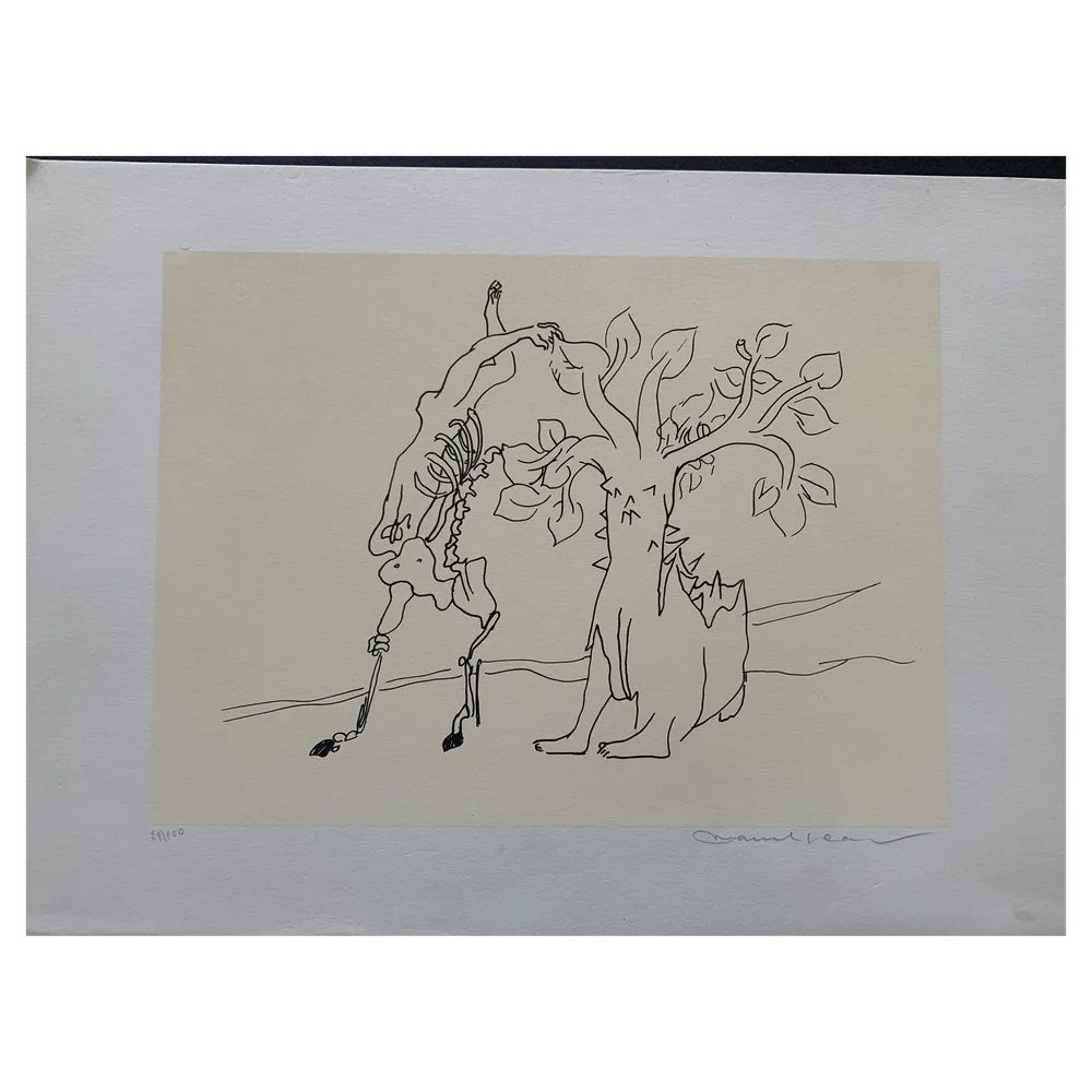 Marcel Jean, Surrealist Composition, 1960s, Lithograph | Chairish