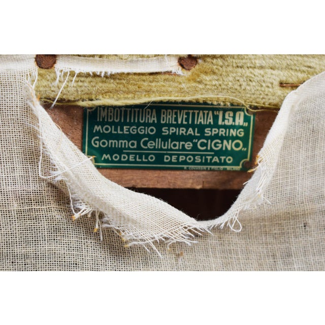 Armchairs from Isa, Italy, 1950s, Set of 2 | Chairish