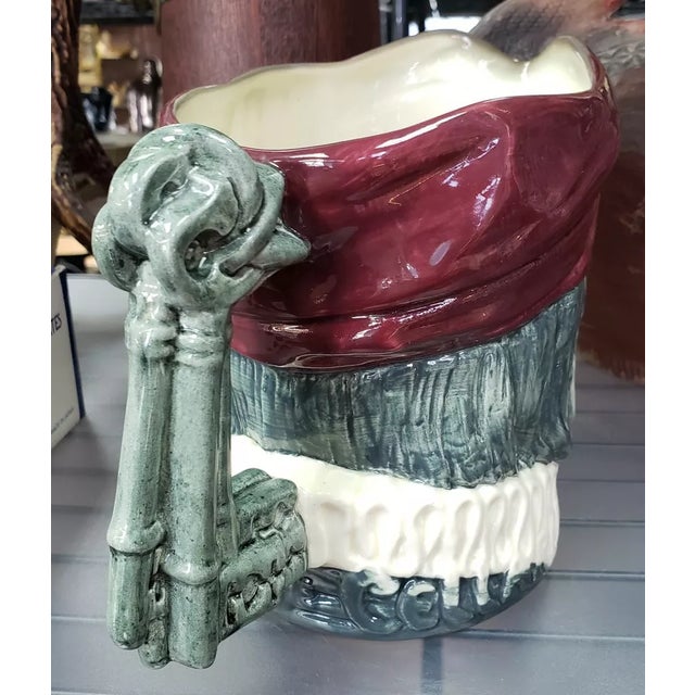 Vintage Royal Doulton Porcelain Simon the Cellarer Toby Mug | Chairish