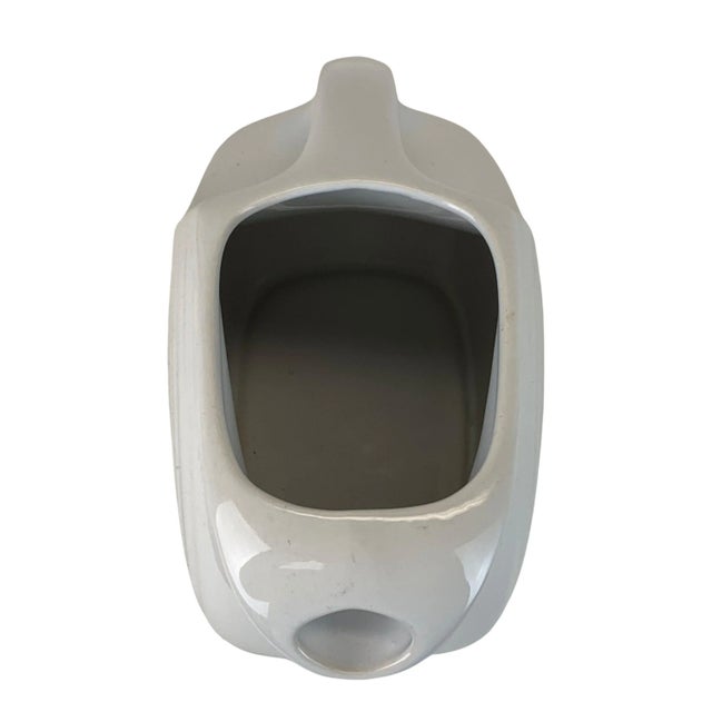 Fiestaware White Disc Pitcher | Chairish