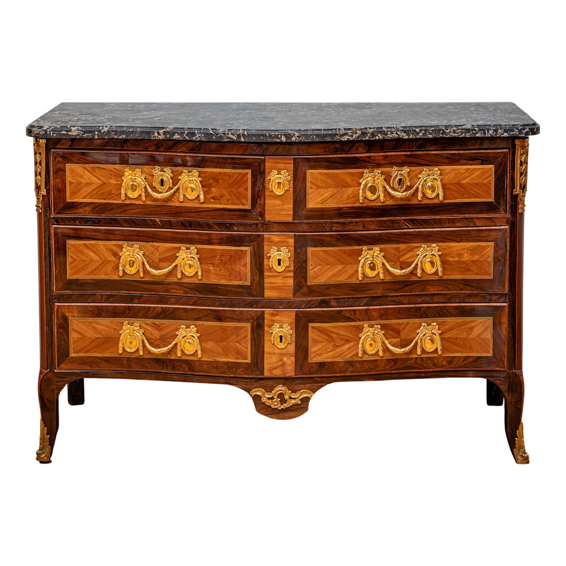 Antique French Transitional Commode, 1700s | Chairish