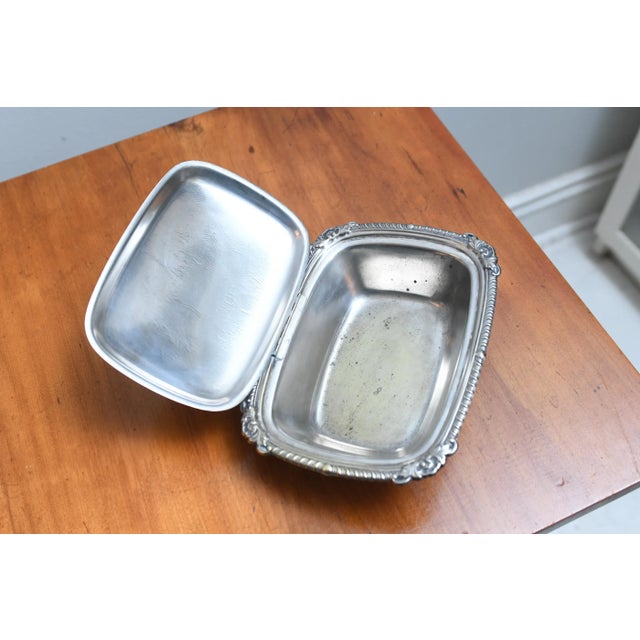 Vintage Silver Plated Embossed Hors d'Oeuvres Canapes Server With ...