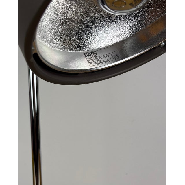 Mid-Century Industrial Space Age Table Lamp by Arnold Berges for Staff ...