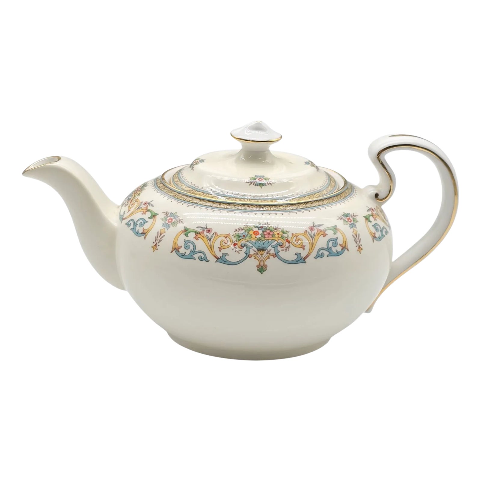 Vintage Aynsley “Henley” Fine Bone China Teapot With Gold Trim ...