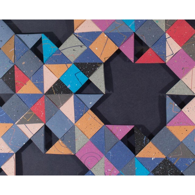 1991 Mixed Media Collage Signed by Artist Steve Redman | Chairish