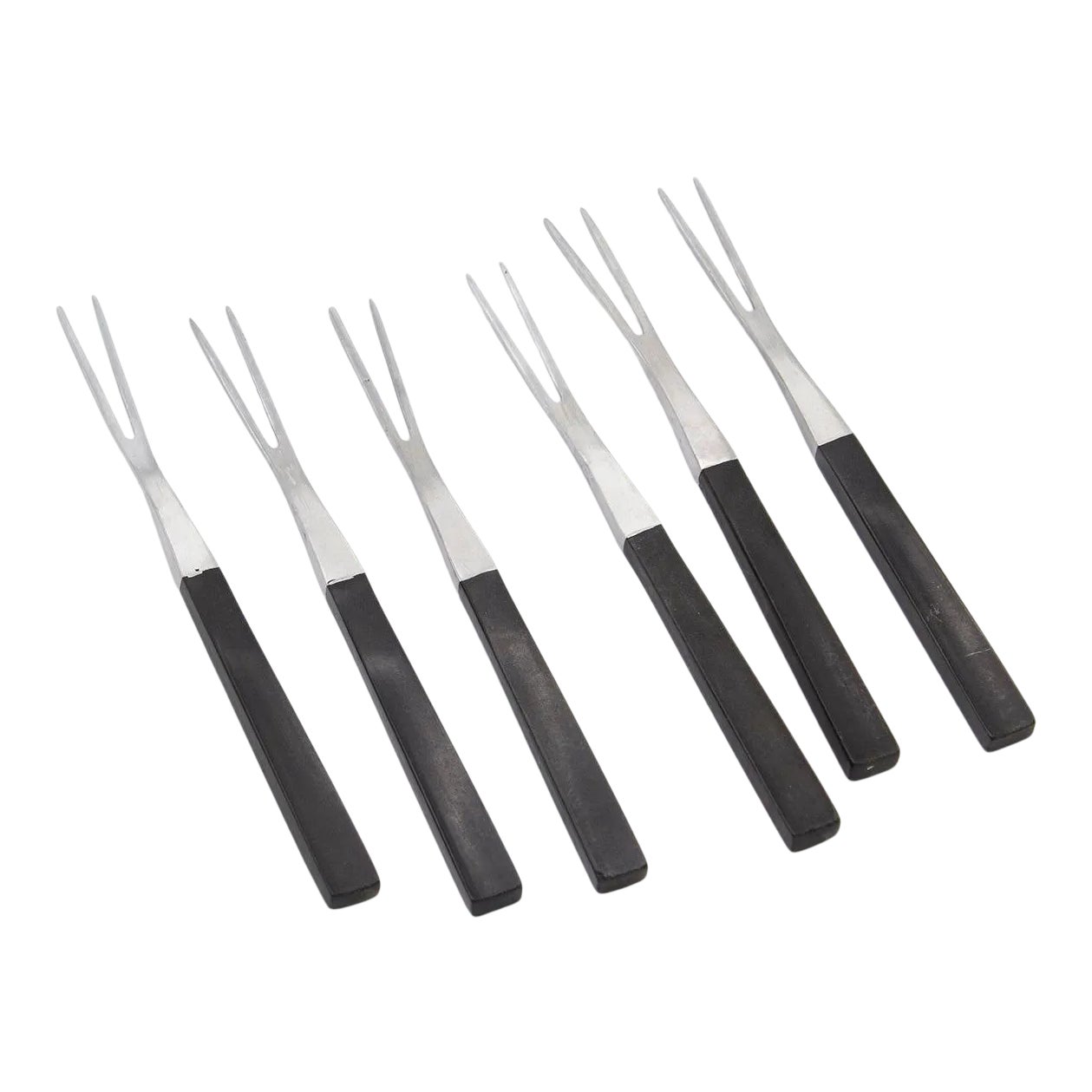 Vintage Japanese Made Cocktail Forks, S/7 | Chairish