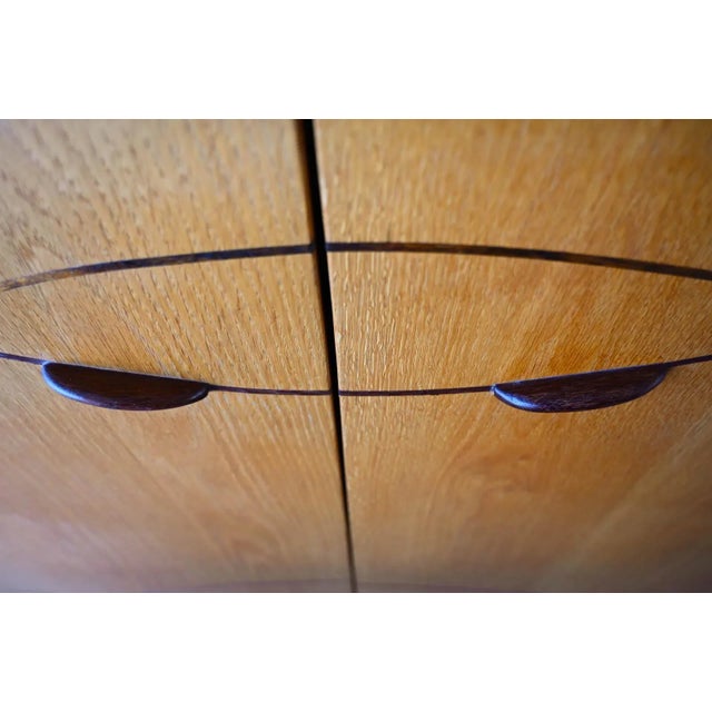 Bespoke Cabinet With Carved Inlay by Robert Squire Bierbaum, 1995 ...