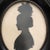 Cut Out Female Portrait, Framed | Chairish