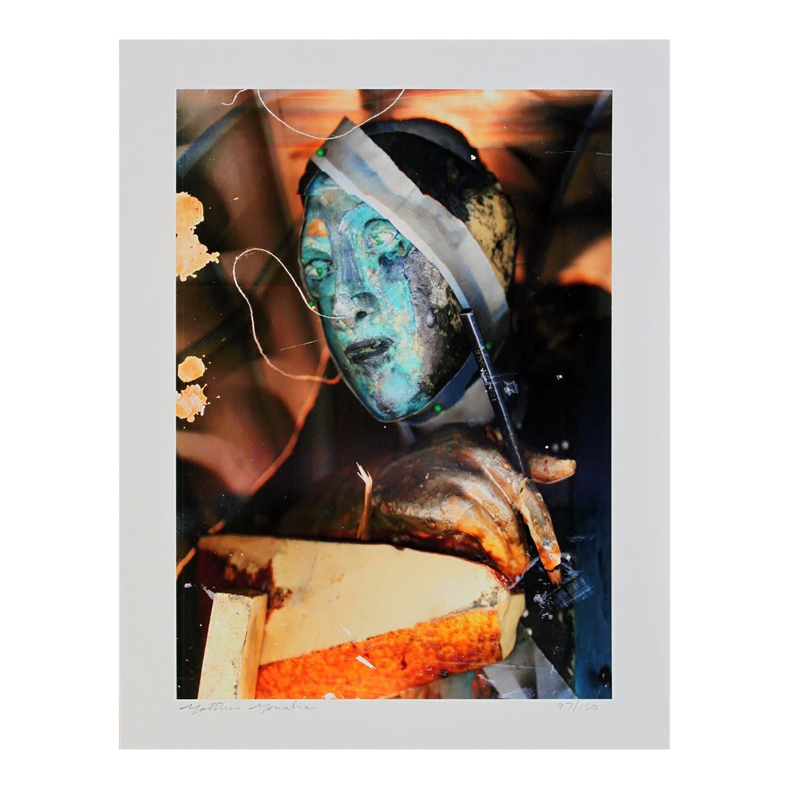 Matthew Monahan Self Portrait, 2007 - Signed | Chairish