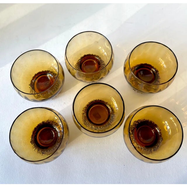 1970s Pentti Sarpaneva Glass Bronze Turun Hopea Punch Bowl Ladle Cups ...