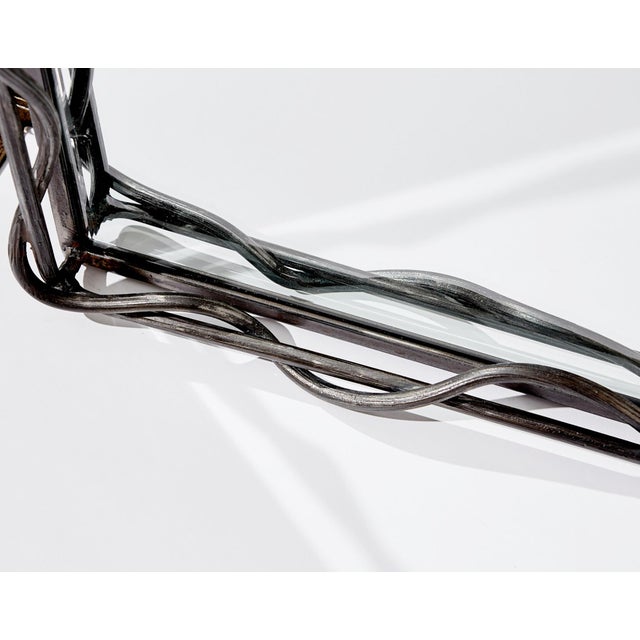 Tendril Mirror Wall Mirror Iron | Chairish