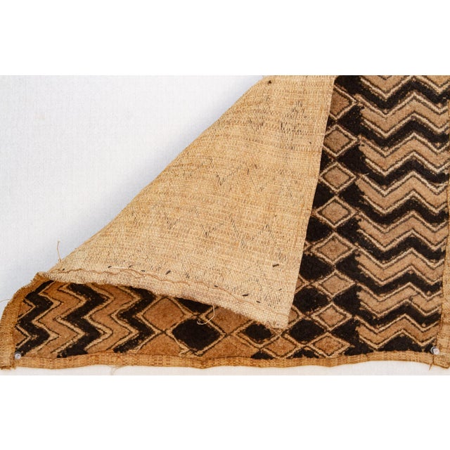 Kivu African Kuba Cloth Panel | Chairish