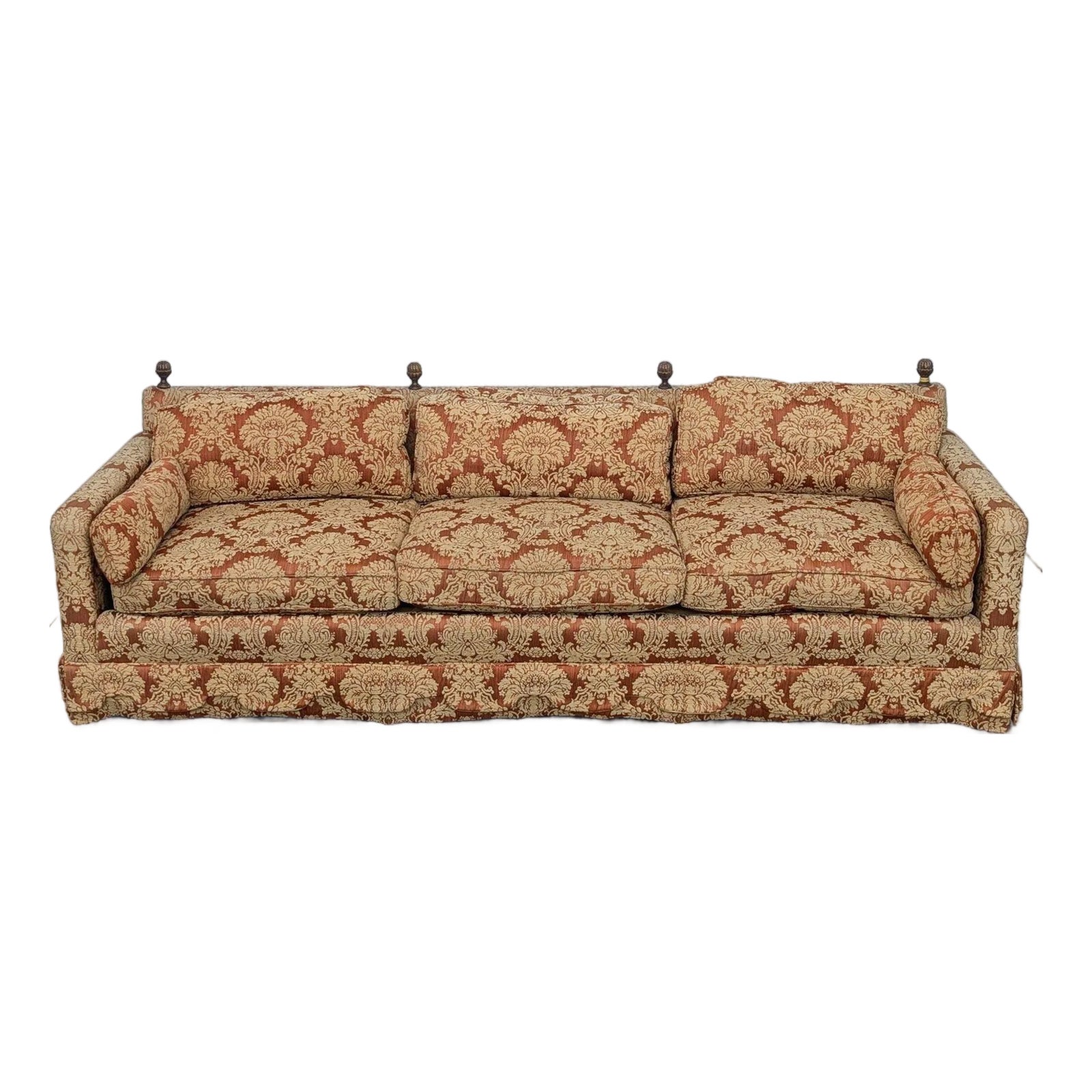 1990s Henredon Vintage 3-Seat Sofa | Chairish