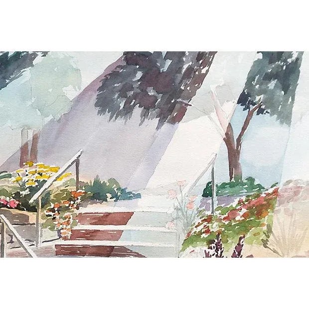 'Sunlit Garden' by Ann Cunningham, 1980; American Artist, Colorado ...