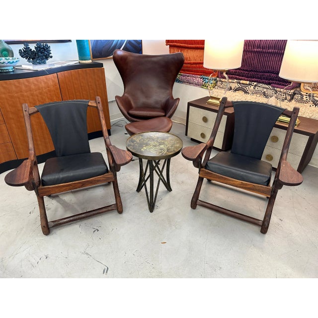 Don Shoemaker for Senal Sling Chairs - A Pair | Chairish