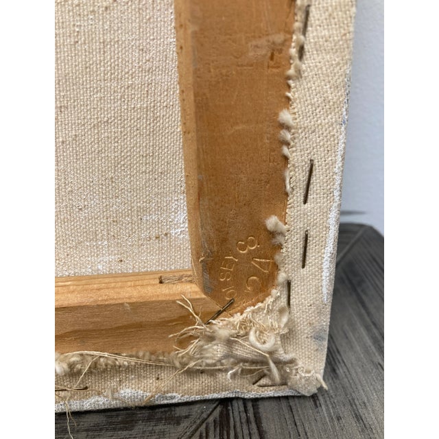 1969 T. Tomiya Vintage Original Surreal Cityscape Painting | Chairish