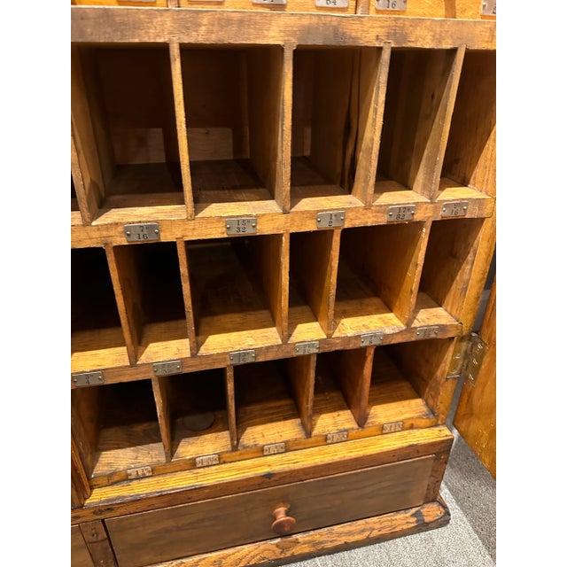 1900s Oak Cleveland Twist Drill Company Store Display | Chairish
