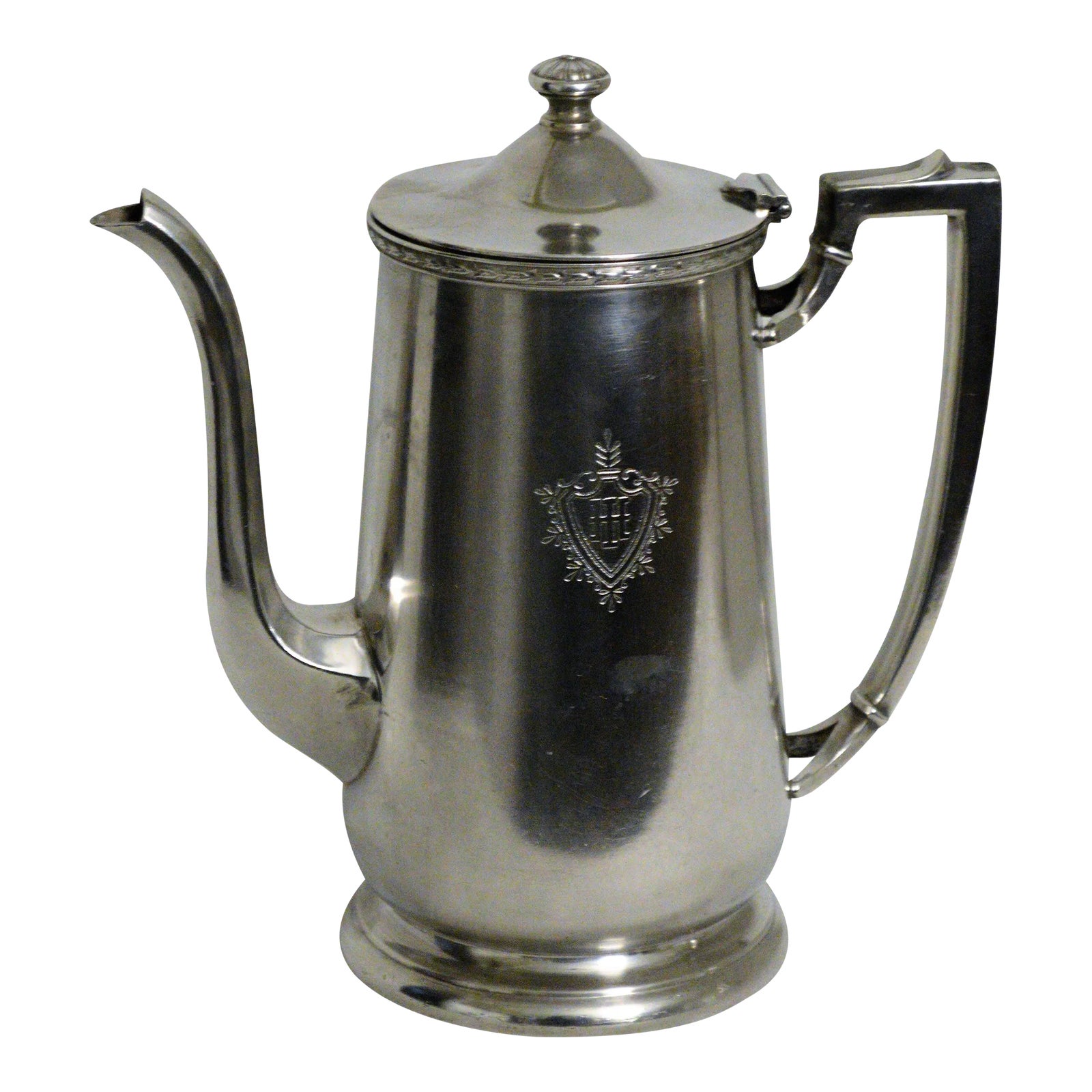 1960s Hilton Hotel International Silverplate Monogramed Coffee Pot ...