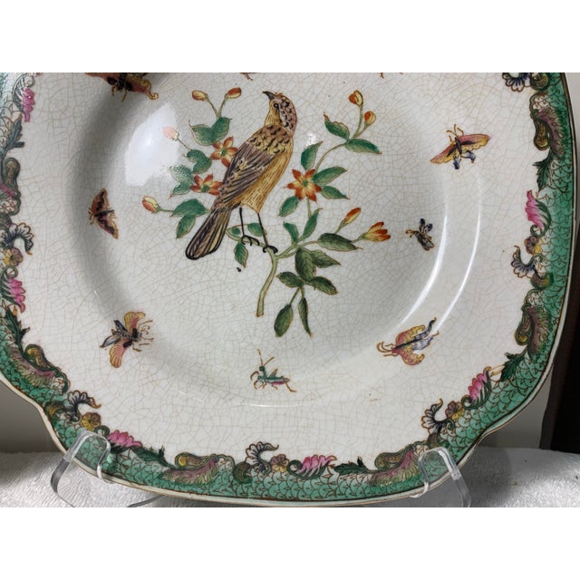 1950s Pair of Chinese Export Hua Ping Tang Zhi Decorative Birds ...