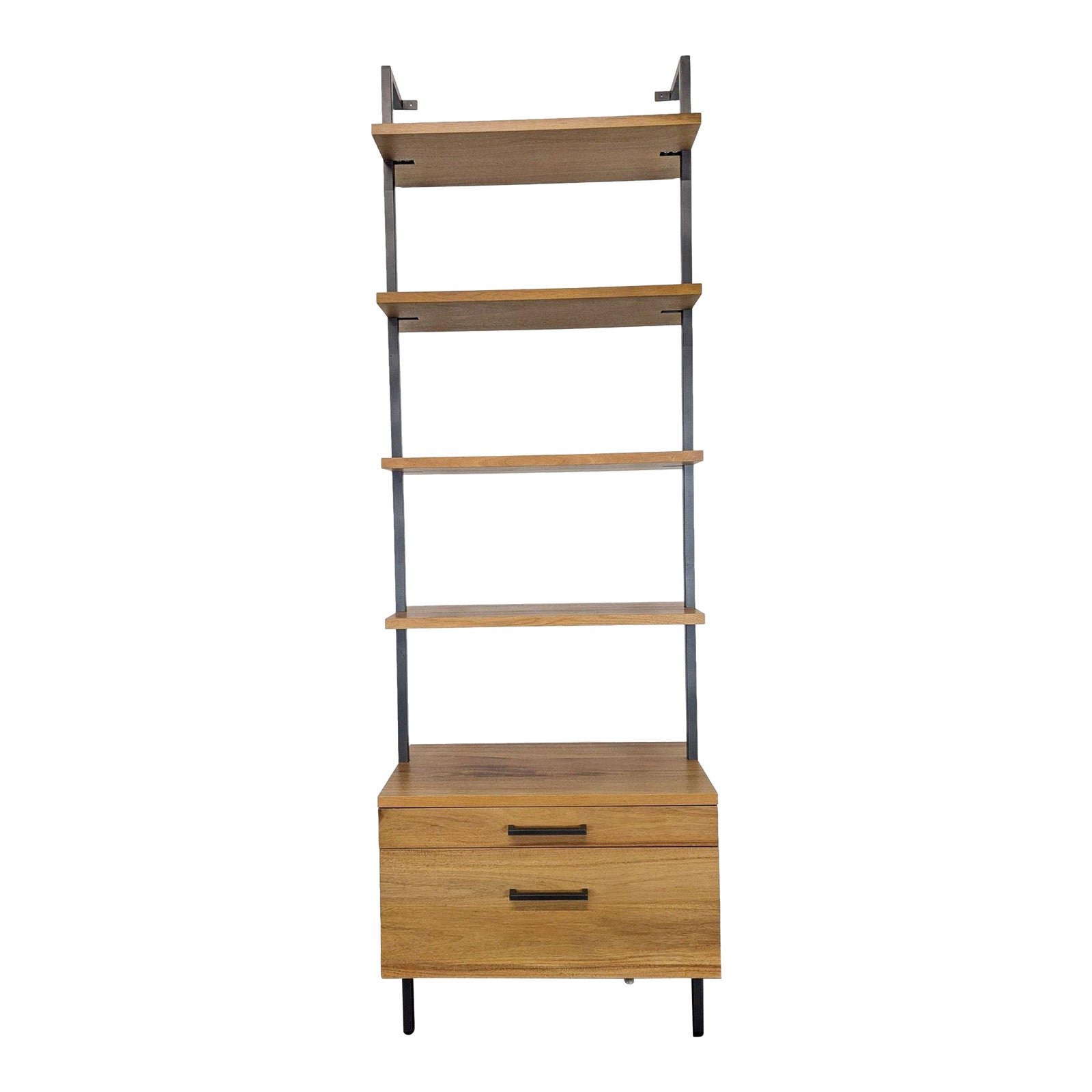Cb2 Helix Modern Bookcase | Chairish