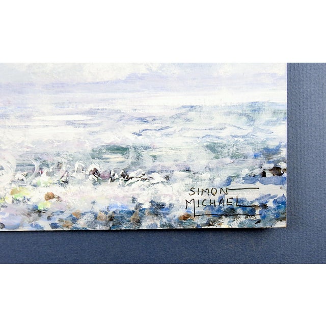 Sea Lions on Rocks Painting by Simon Michael | Chairish