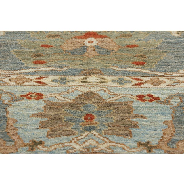 Blue Persian Sultanabad Rug - 08'02 X 10'0 | Chairish