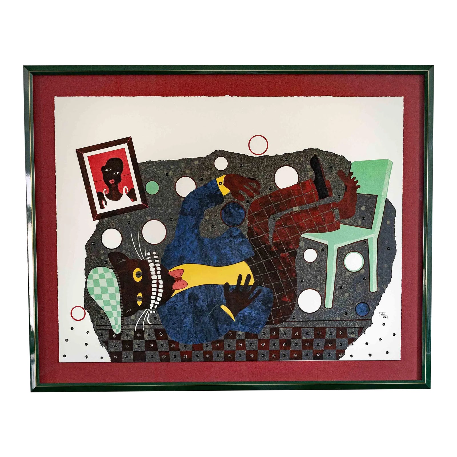 "Untitled II (Paka Chizi)" Original by David Thuku From the Alice in ...