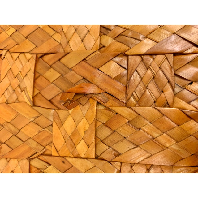 Vintage Woven Bamboo Placemats-Set of 6 | Chairish