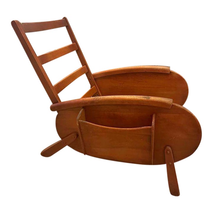 Very Rare 1930's Art Deco Gilbert Rhode Lounge Chair | Chairish